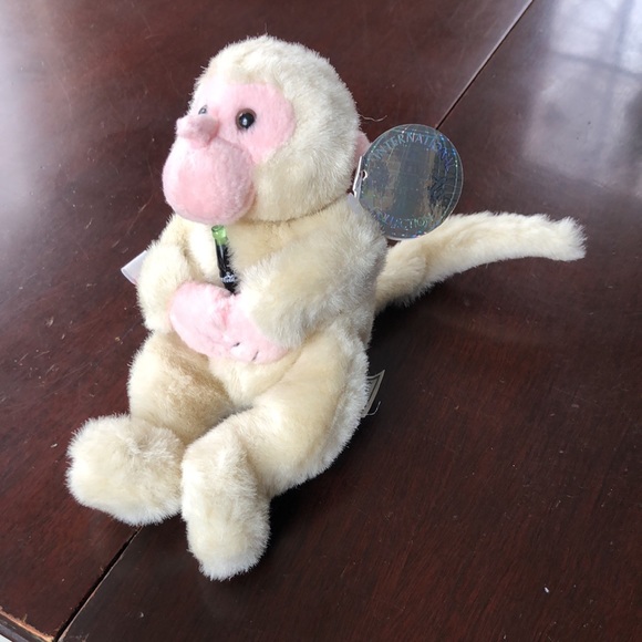 Coca Cola | Toys | Coca Cola Monkey Japan Beanie Baby Plush Toy | Poshmark